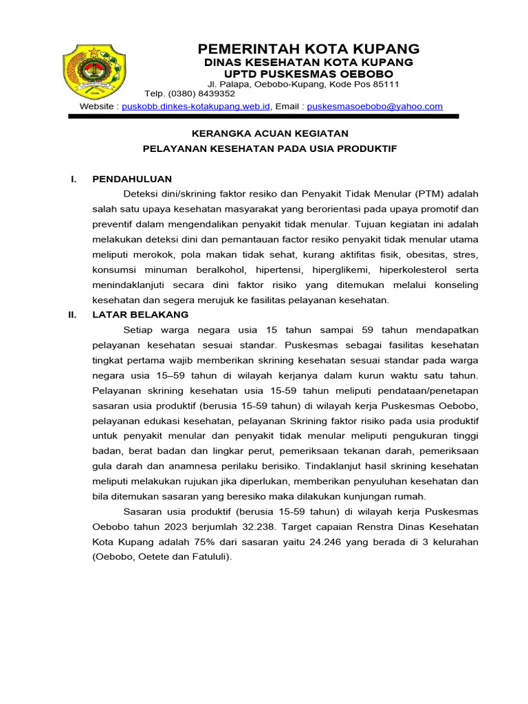 Kak Skrining PTM | PDF