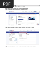 eReturn System User Guidelines | PDF | Password | Button (Computing)