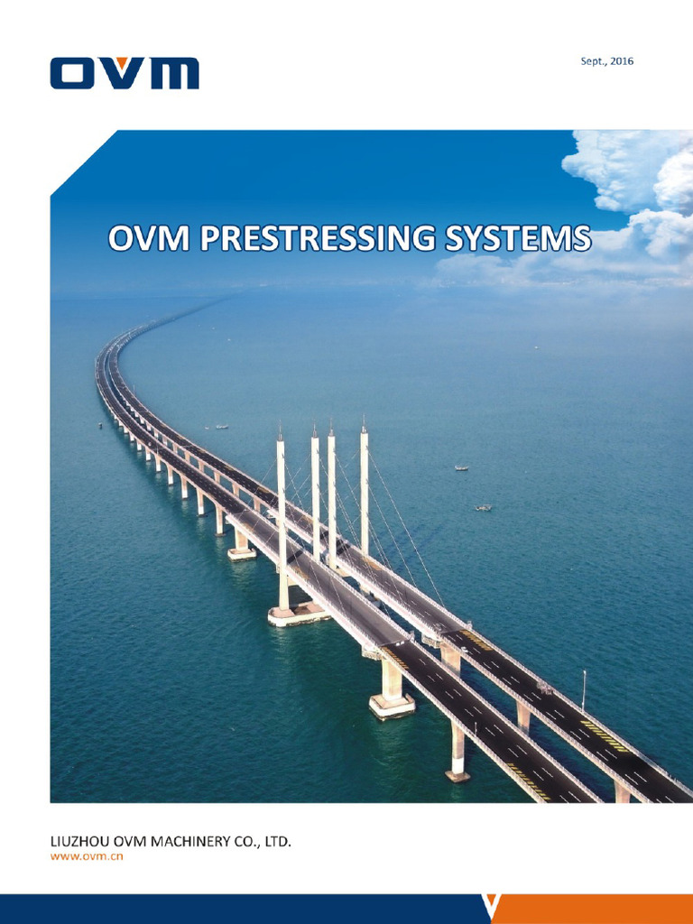 Prestress-OVM Prestressing Systems | PDF
