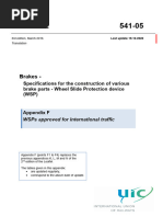 UIC 541-4: Composite Brake Blocks Guide | PDF | Brake | Vehicles