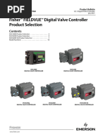 Fisher D2 FloPro Control Valve | PDF | Valve | Actuator