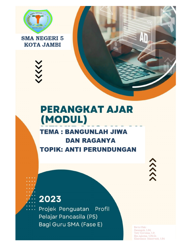 MODUL BANGUNLAH JIWA DAN RAGA KELAS X Final | PDF | Karier & Perkembangan | Kesehatan Holistik