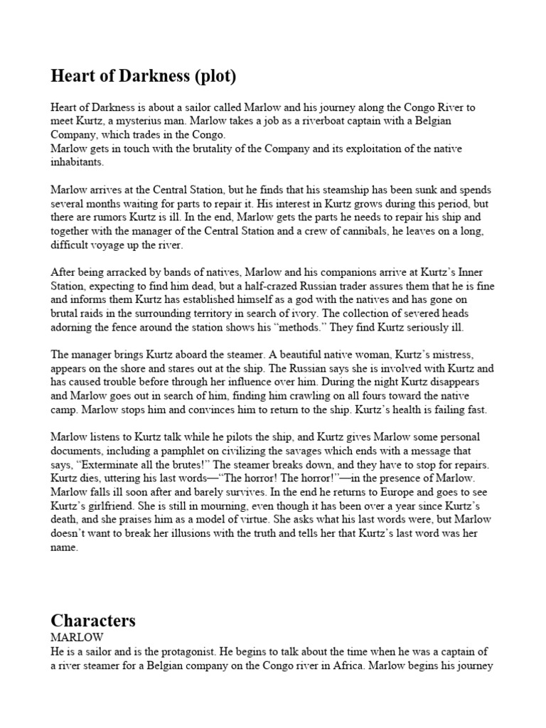 Heart of Darkness | PDF