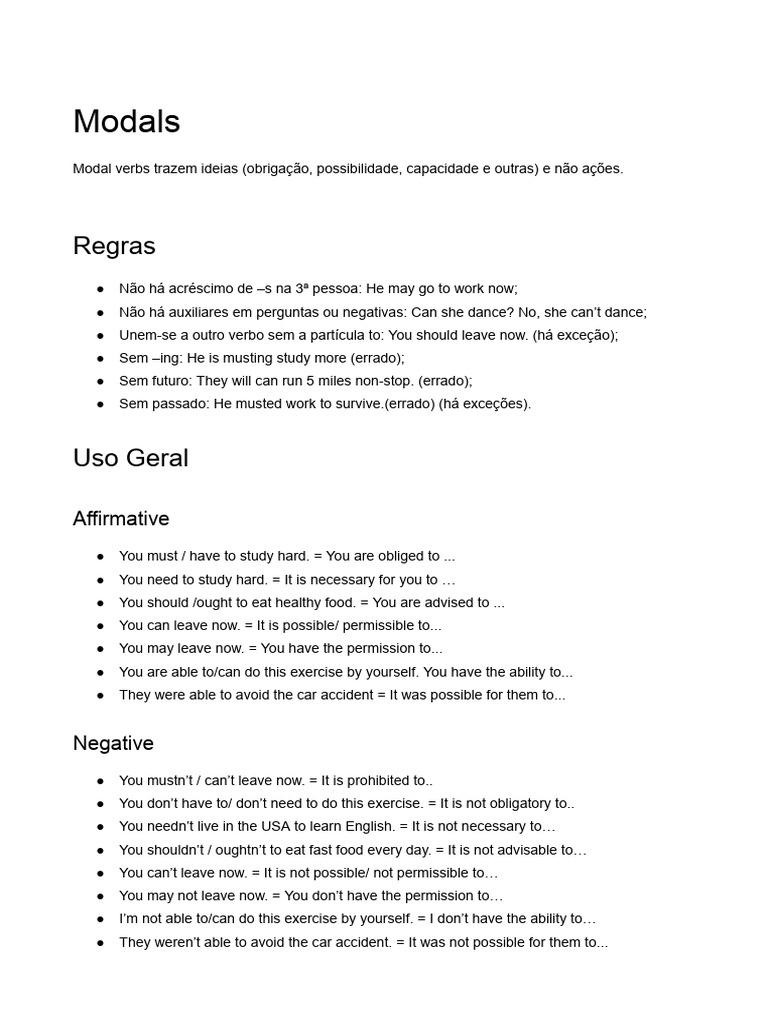Modals | PDF | Semantic Units | Linguistic Typology