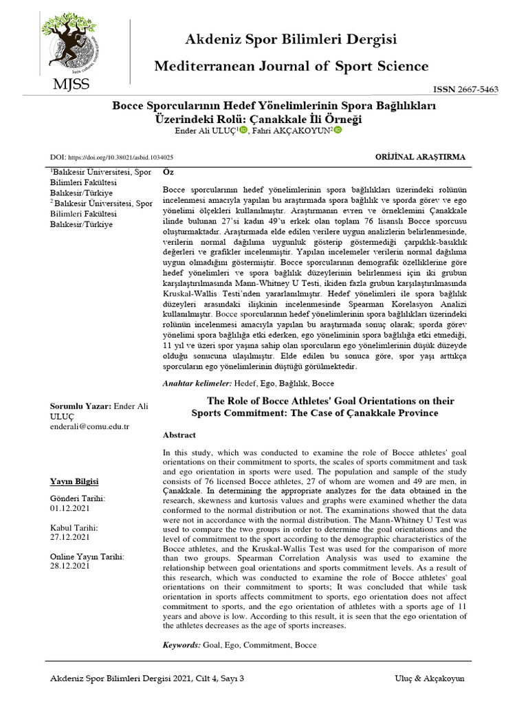 Hedef Yönelimleri | PDF