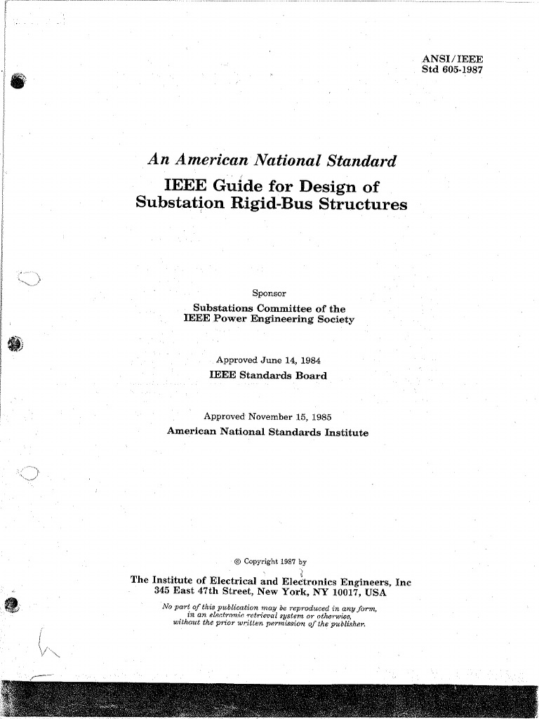 Ieee 605-1987 | PDF