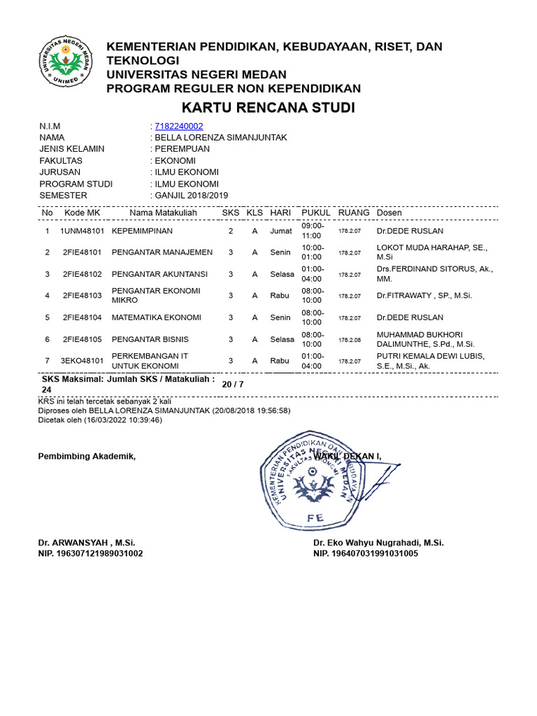 KRS Sem 1 | PDF