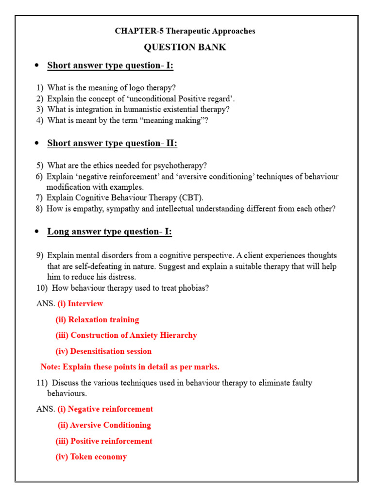 Question Bank-2 | PDF
