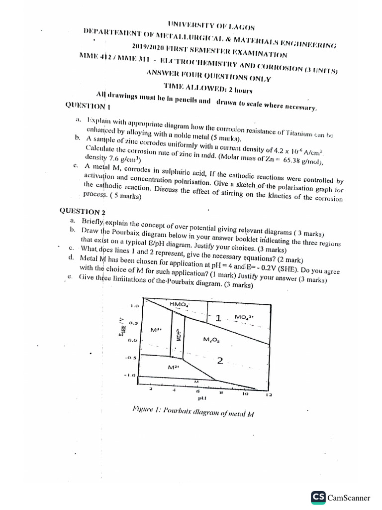 MME 412 PQ | PDF