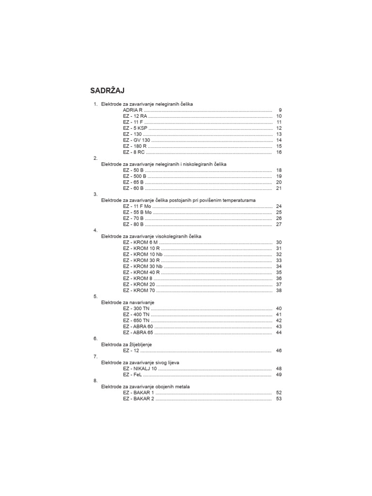 Elektroda-Zagreb Katalog Elektroda | PDF