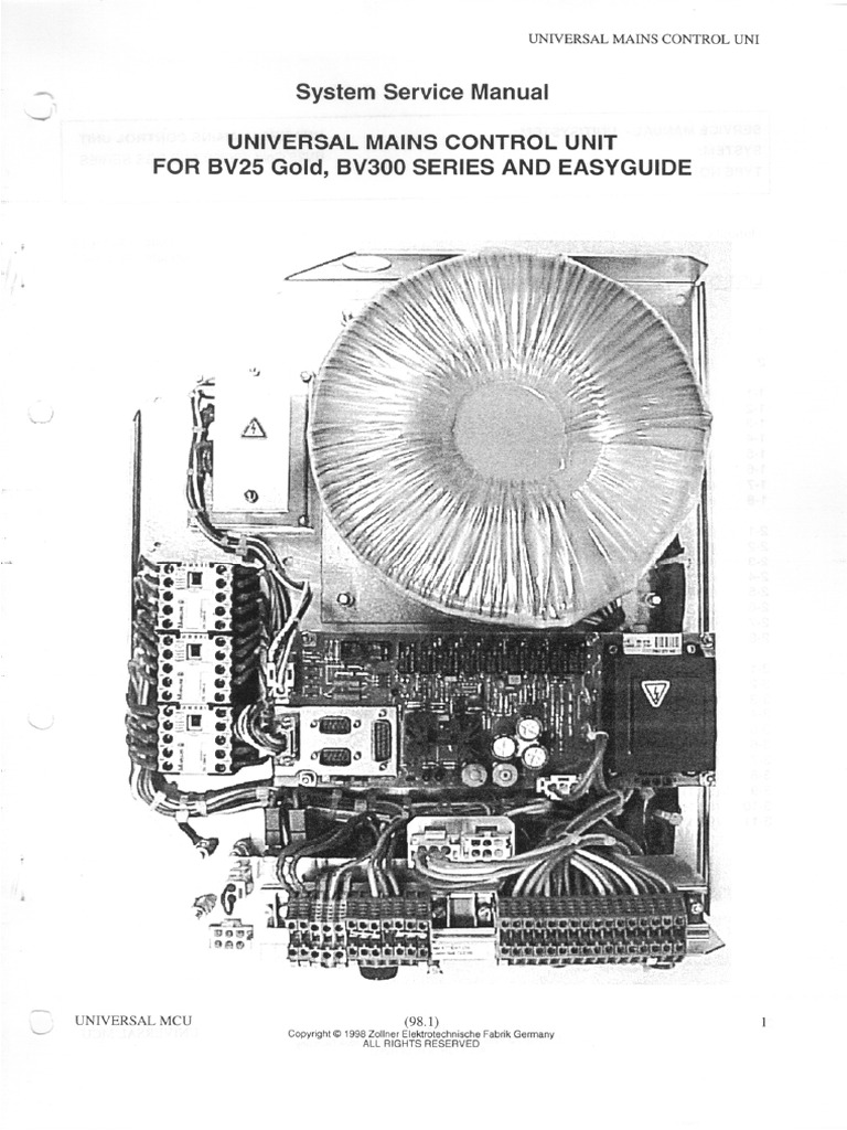 Service Manual Universal Mains Control Unit | PDF