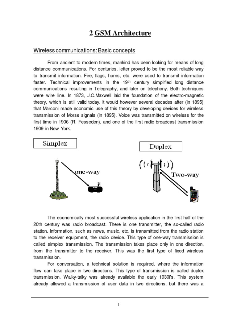 GSM Architecture | PDF | Computers | Technology & Engineering