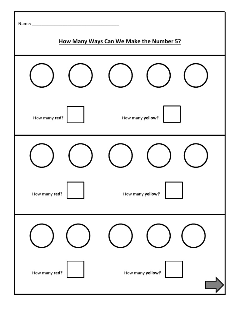 Ways to Make the Number 5 | PDF | Career & Growth | Language Arts ...