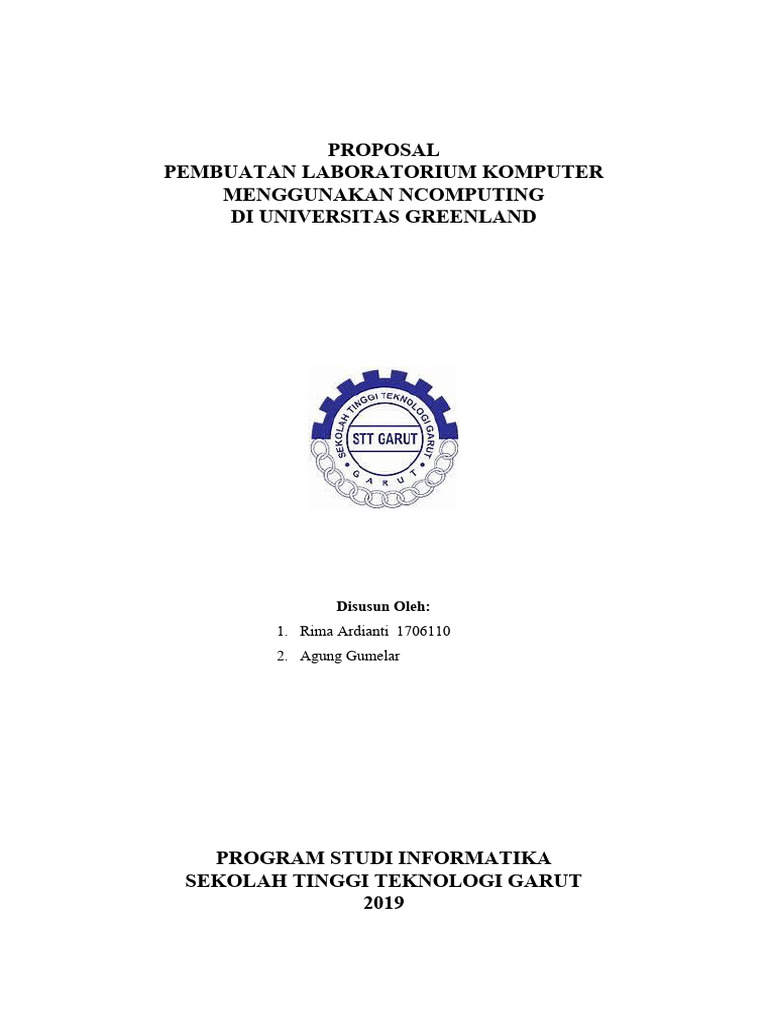 Proposal Pembuatan Labkom | PDF