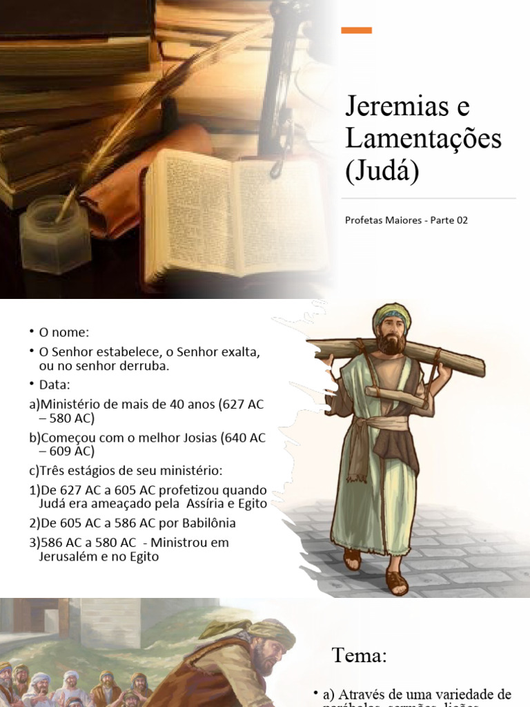 Jeremias e Lamentações | PDF
