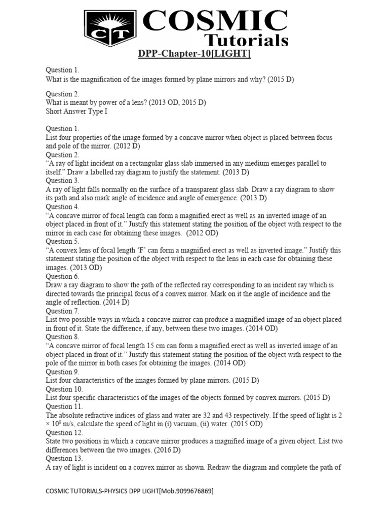 Phydic Light DPP | PDF