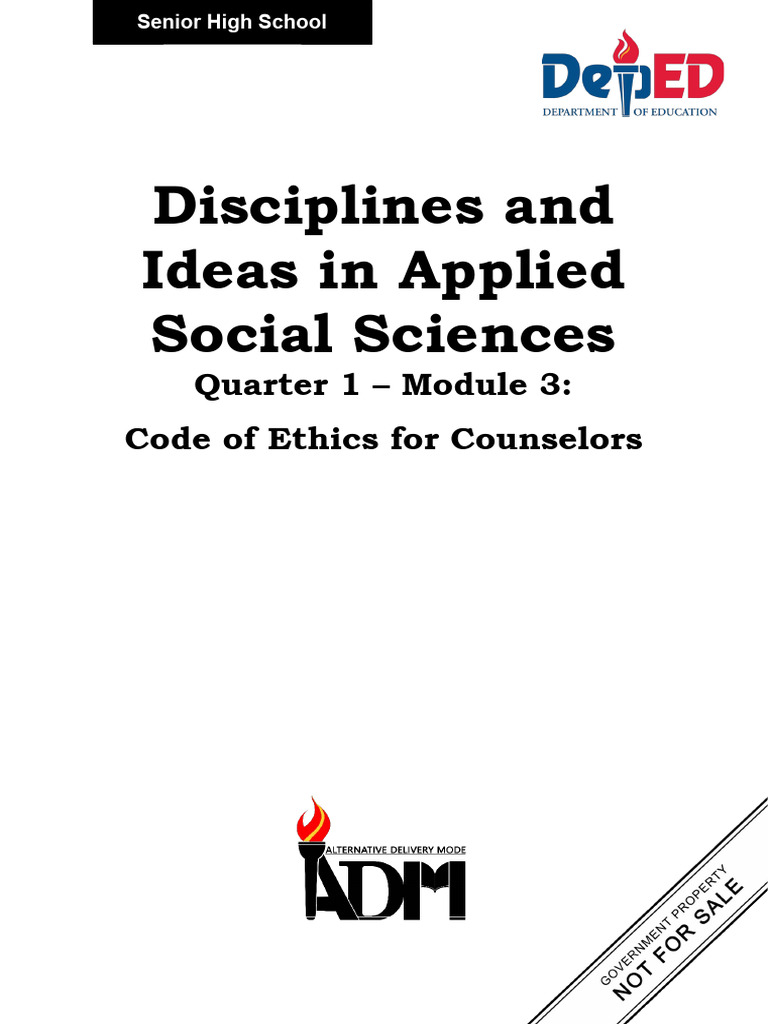 Diass Q1 M3 | PDF | School Counselor | Learning