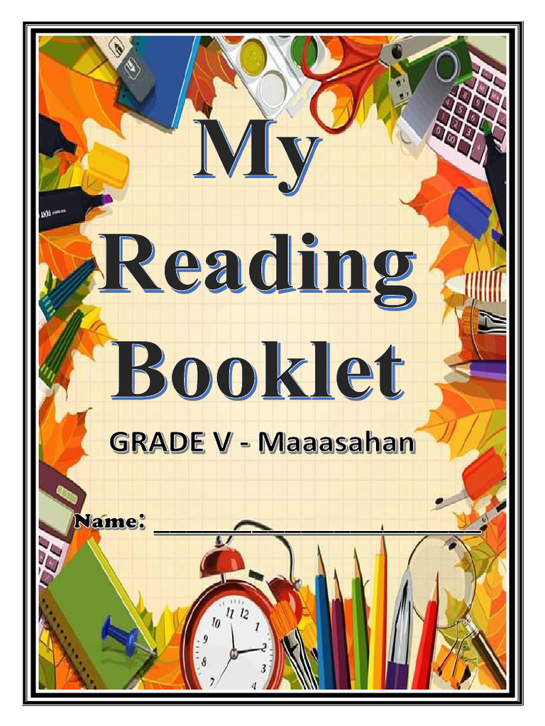 Reading Booklet | PDF