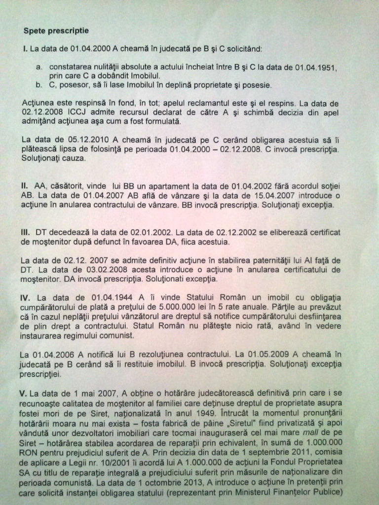 Dokumen - Tips Spete Prescriptie | PDF