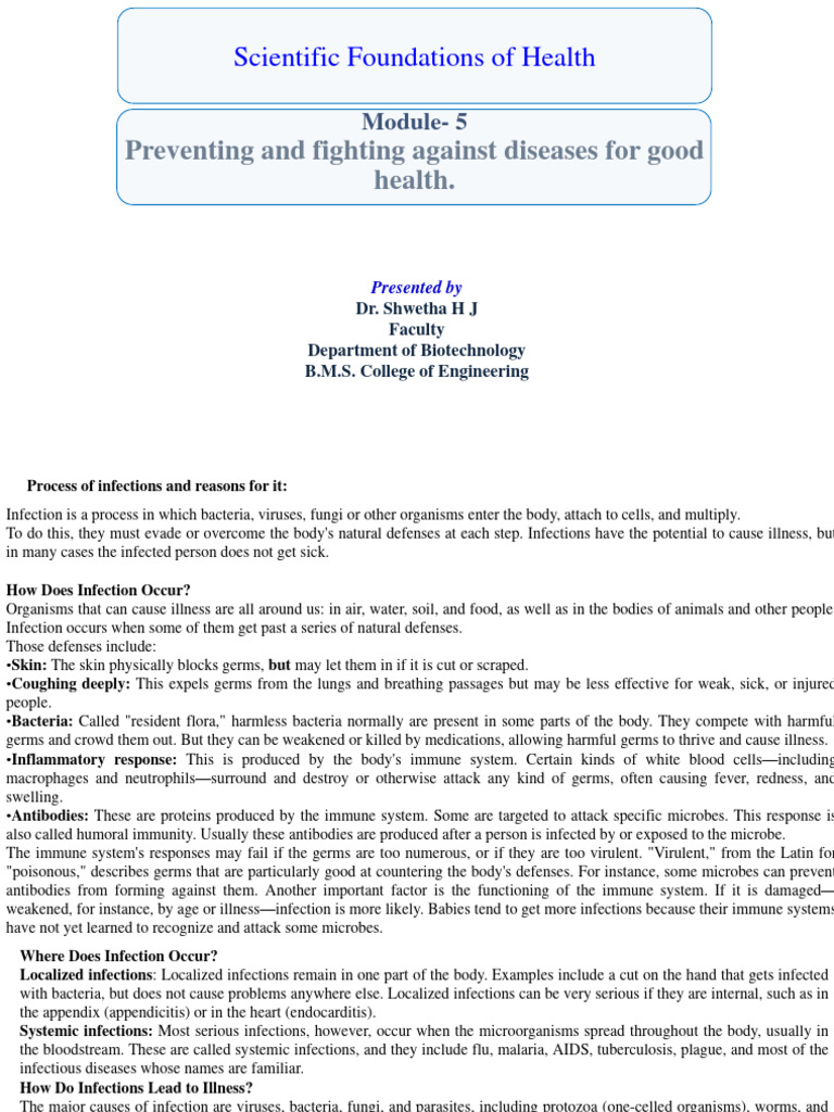 SFH - Module 5 | PDF