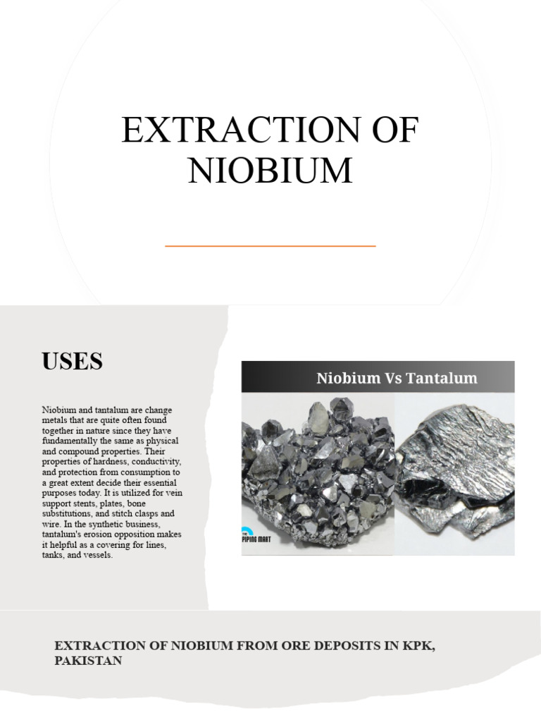 Extraction of Niobium and Tantalum | PDF