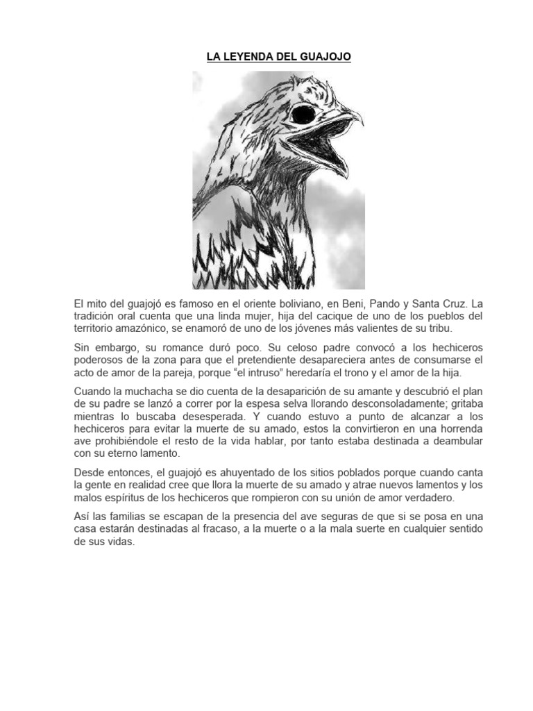 La Leyenda Del Guajojo | PDF