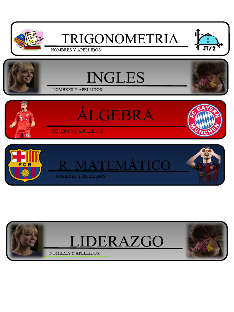 Sticker de Cursos | PDF