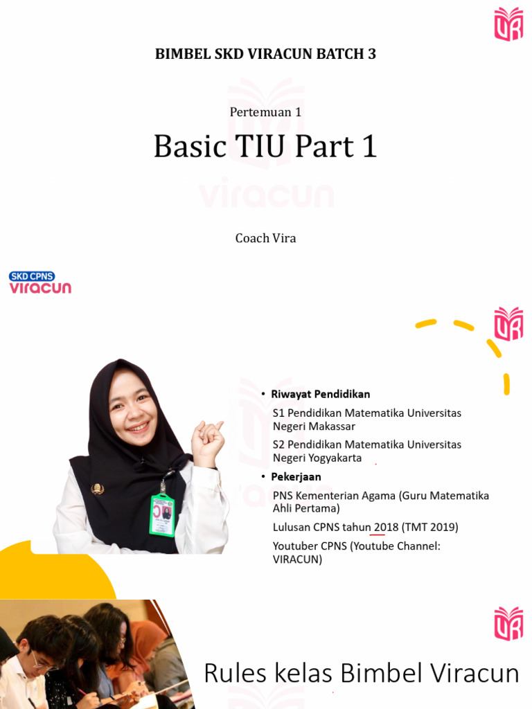 Basic Tiu Part 1 | PDF