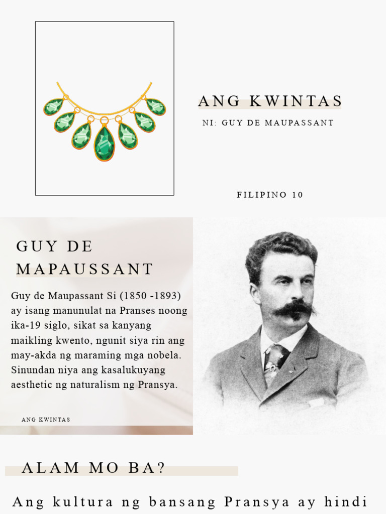 Ang Kwintas Pransya | PDF