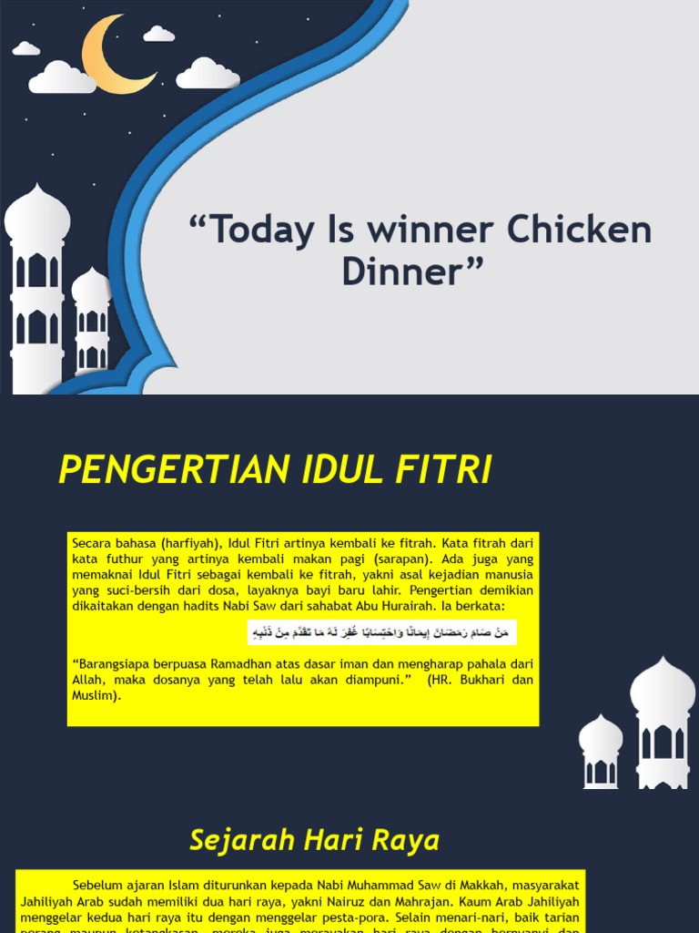 Today Is Winner Chicken Dinner | PDF | Politik | Perjalanan