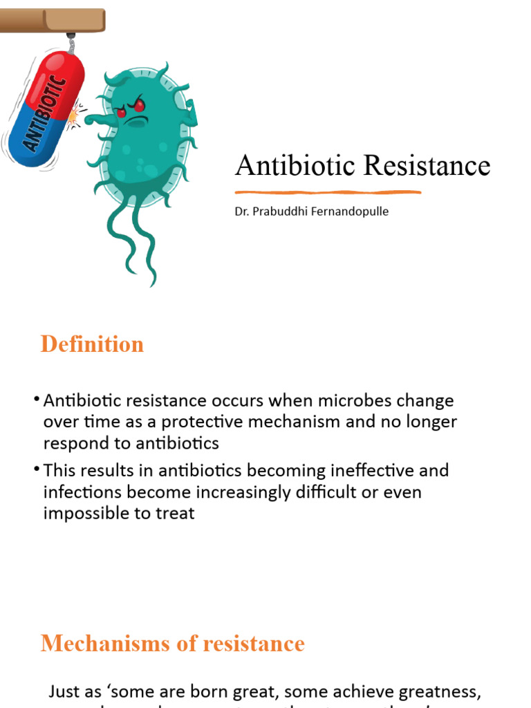 Antibiotic Resistance | PDF