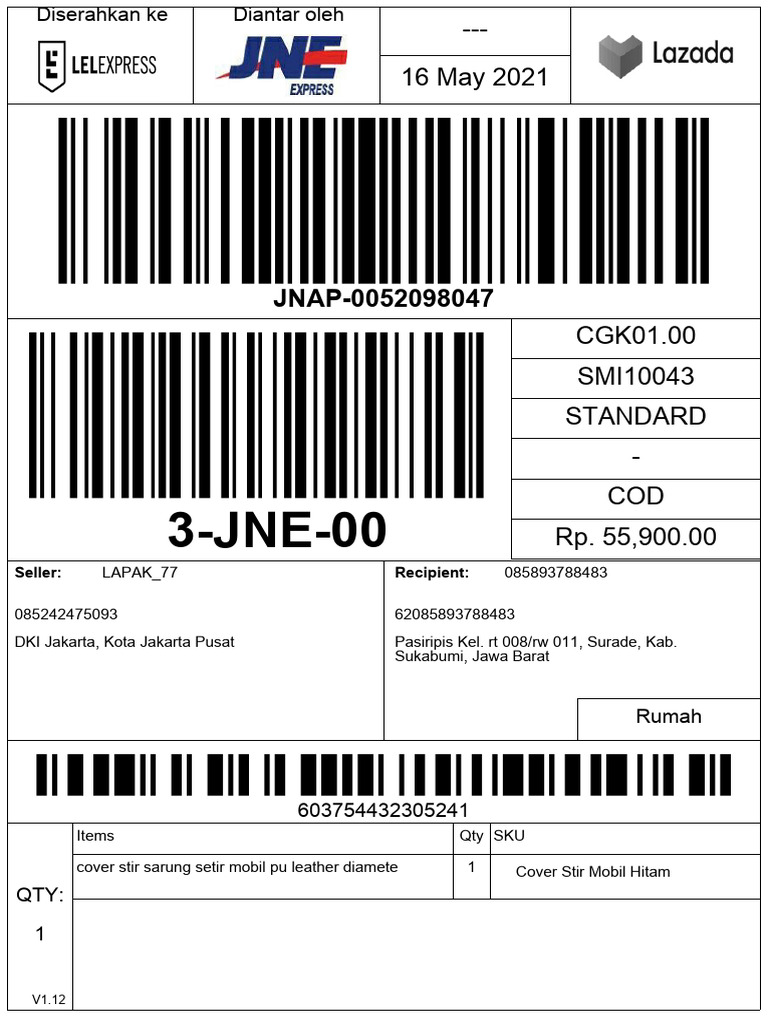 Jnap-0052098047: Lapak - 77 085893788483 | PDF