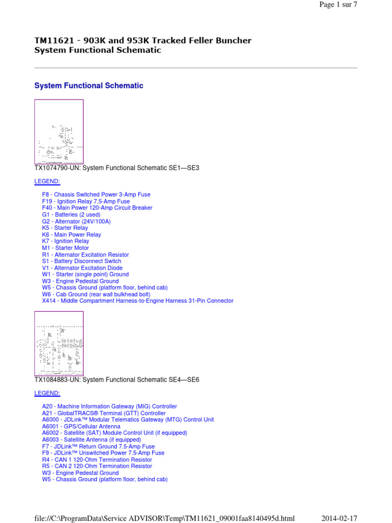 Schematic Diagrams Service Manuals Schematic Diagram