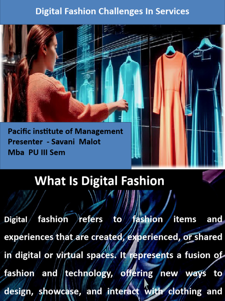 Digital Fashion: Trends and Challenges | PDF
