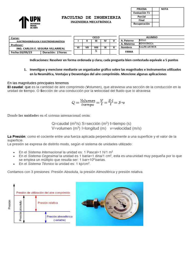 Curso de Electrohidráulica y Neumática | PDF | Solenoide | Tecnologías de gas