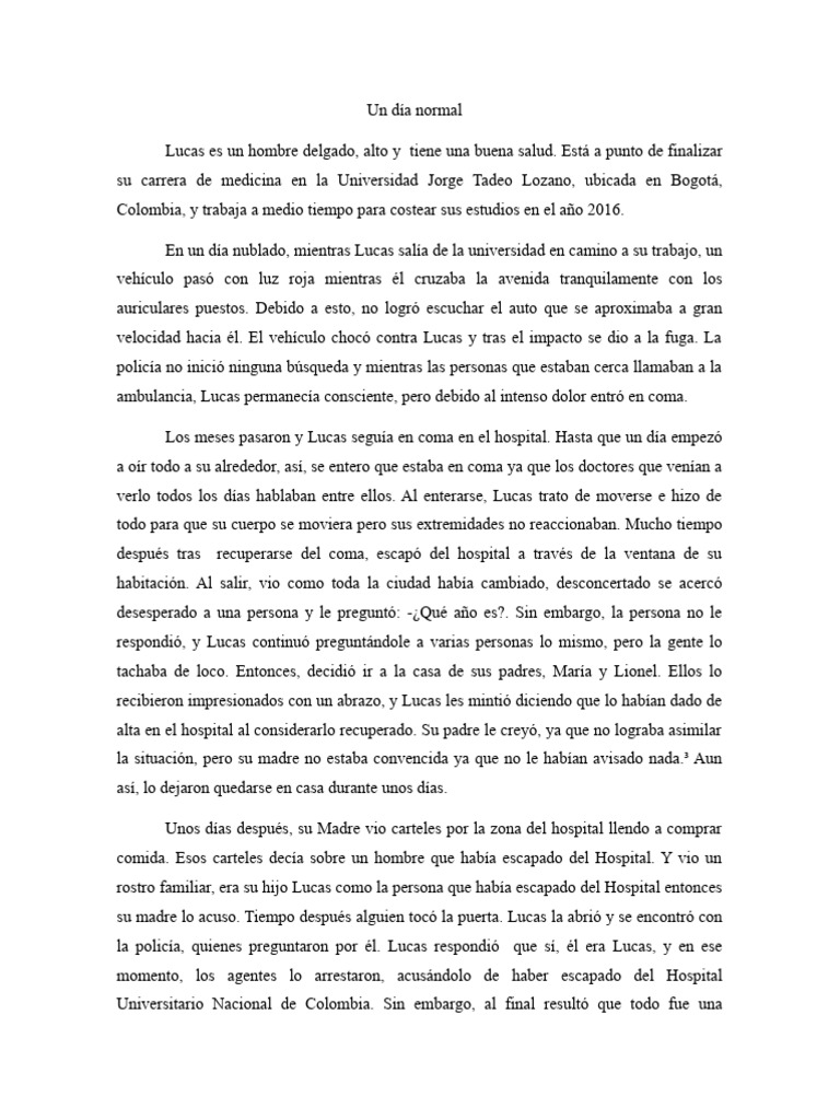 Un Dia Normal | PDF