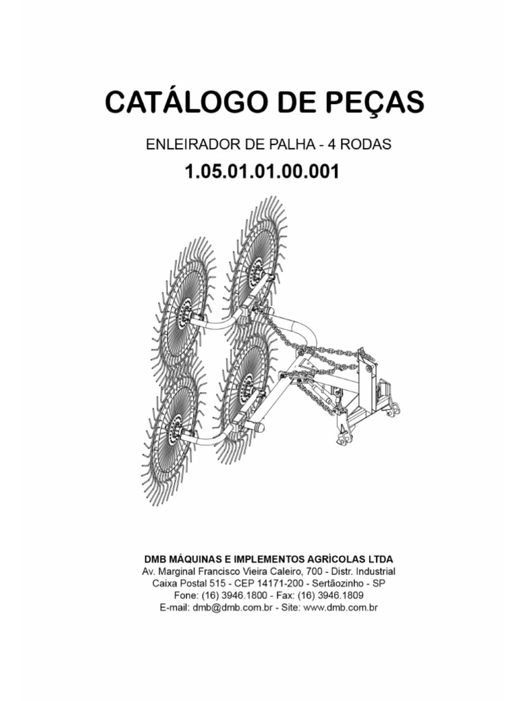 Catalogo Enleirador de Palhas DMB | PDF