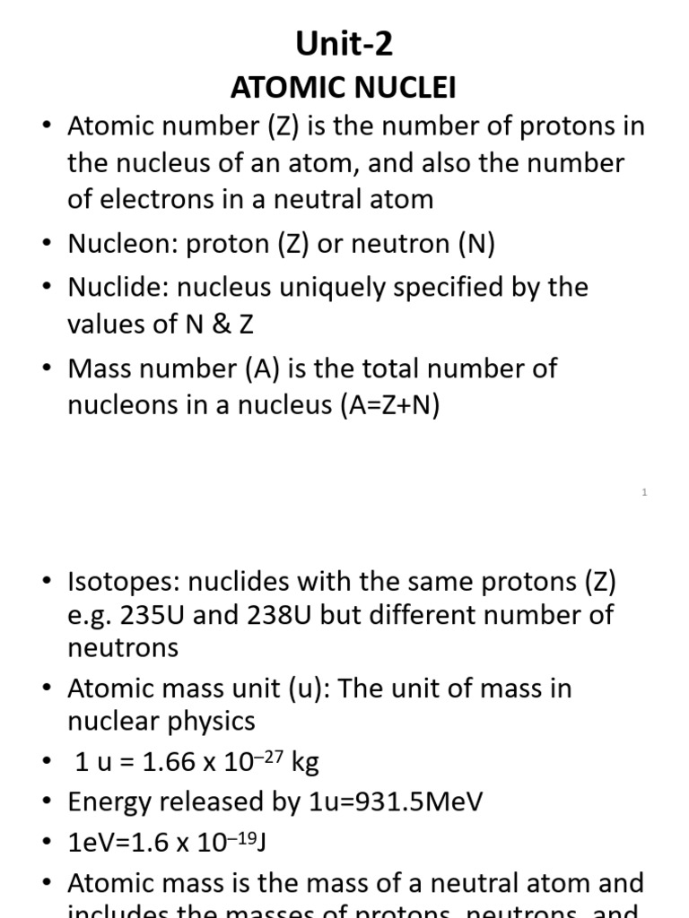 Nuclear Physics | PDF