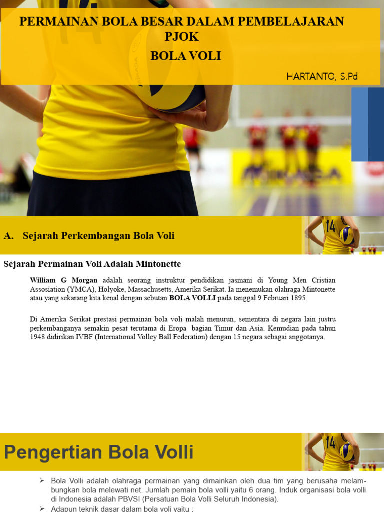 Materi Bola Voli | PDF