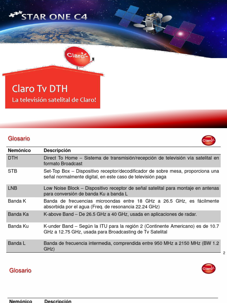 ClaroTv DTH - La Television Satelital de Claro Externo | PDF ... ClaroTv DTH - La Television Satelital de Claro Externo | PDF ...