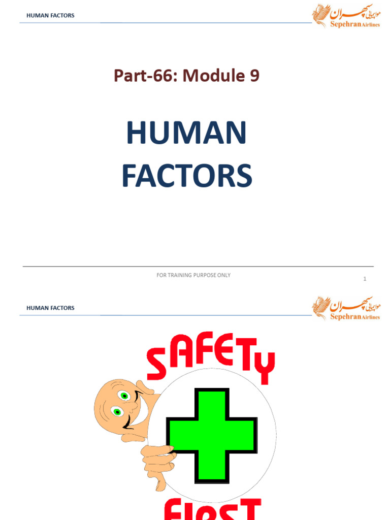 Human Factor Part-1. | PDF | Human Factors And Ergonomics | Aviation