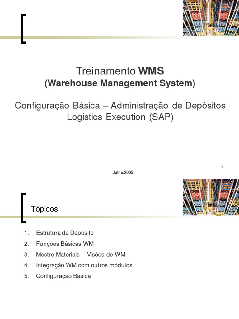 Curso MM e WMS | PDF