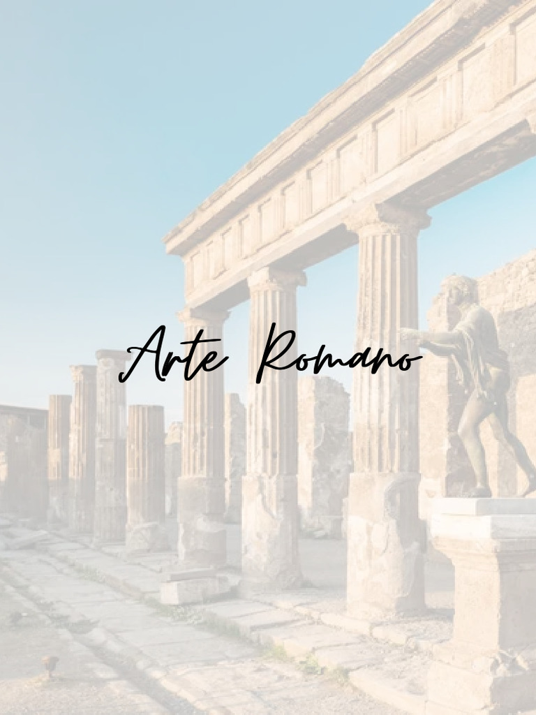 Influencia Etrusca en el Arte Romano | PDF
