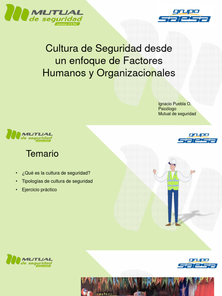 Modulo 1 - Cultura de Seguridad | PDF | Liderazgo | Sicología