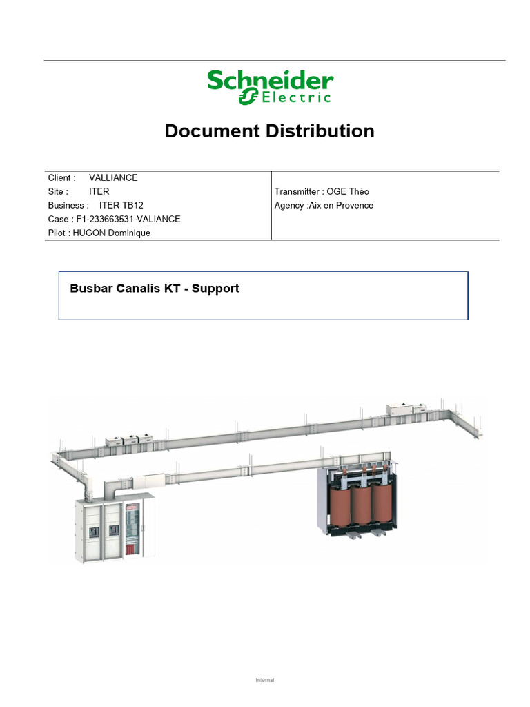 Busbar Canalis KTC 2500A - SUPPORT | PDF | Technology & Engineering