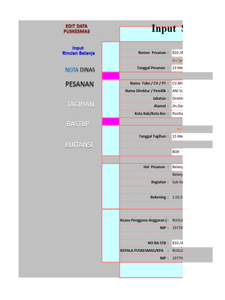 SPJ A .Kalibrasi | PDF | Bisnis