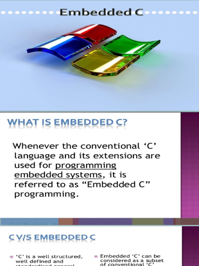 Embedded Unit III | PDF