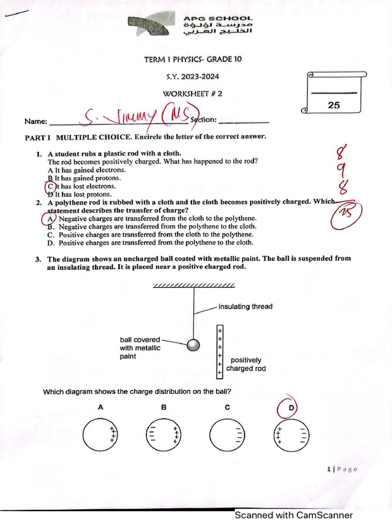 Worksheet 2 MS | PDF