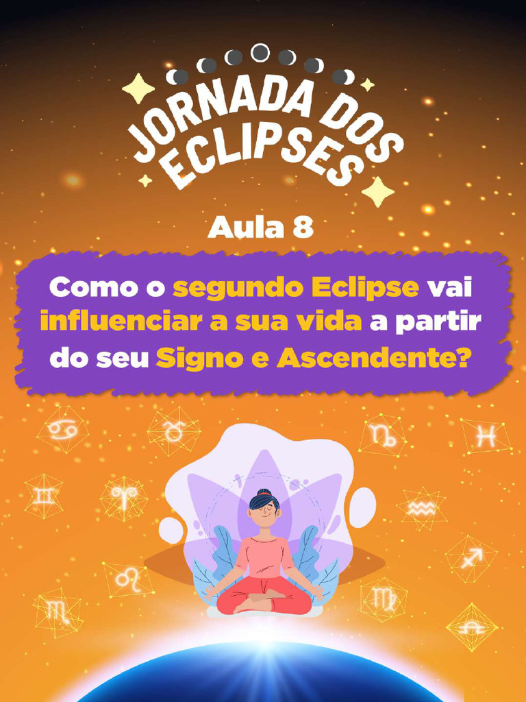 Aula 8 Jornada Dos Eclipses | PDF