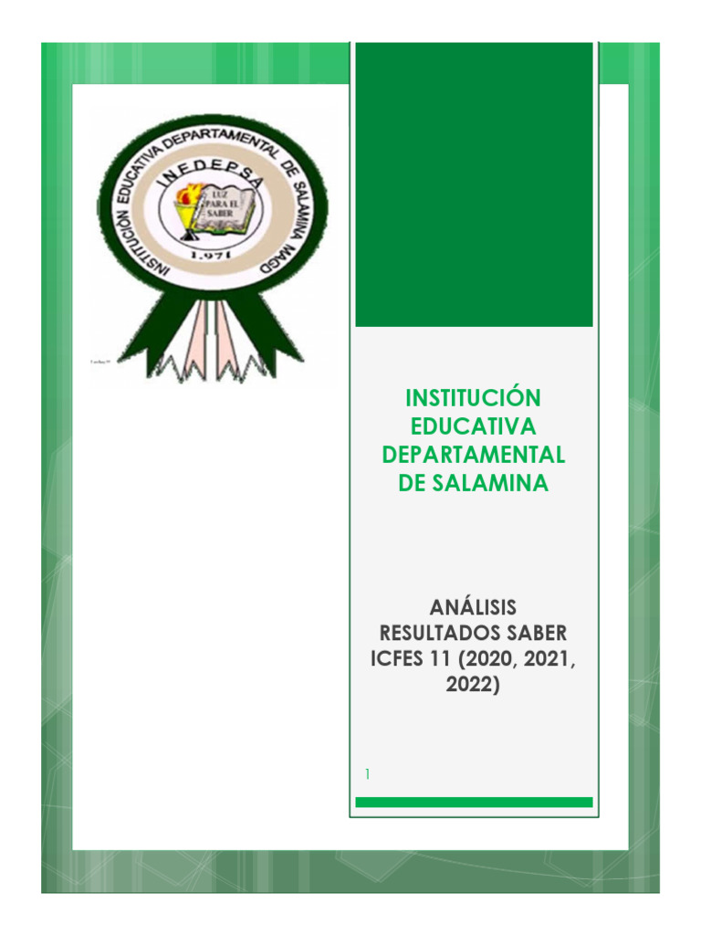 Análisis Resultados Icfes | PDF